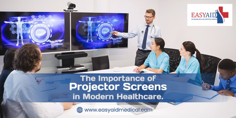 Importance of Projector Screens in Modern Healthcare - Easyaid